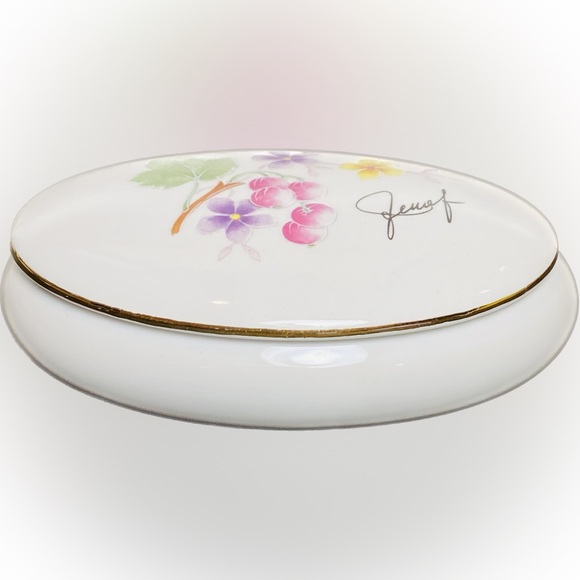 Ker Vitrex | Accents | Vintage Ker Vitrex French Lidded Trinket Dish 00 ...